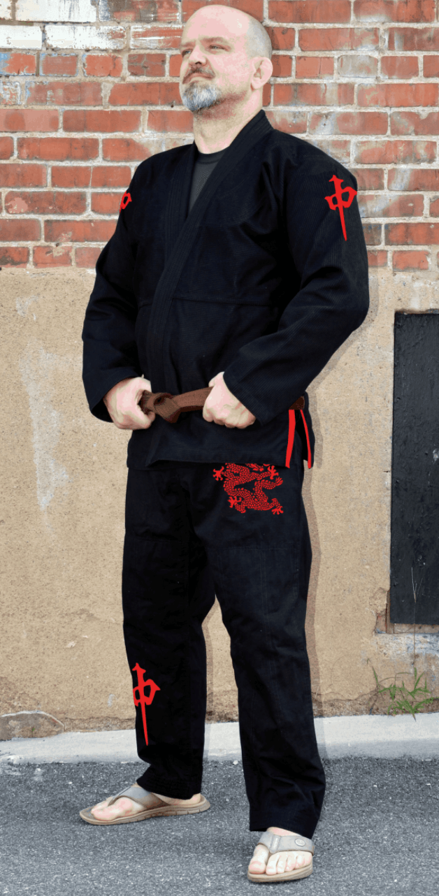 Red Dragon Custom BJJ Gi – Killer Bee Gi